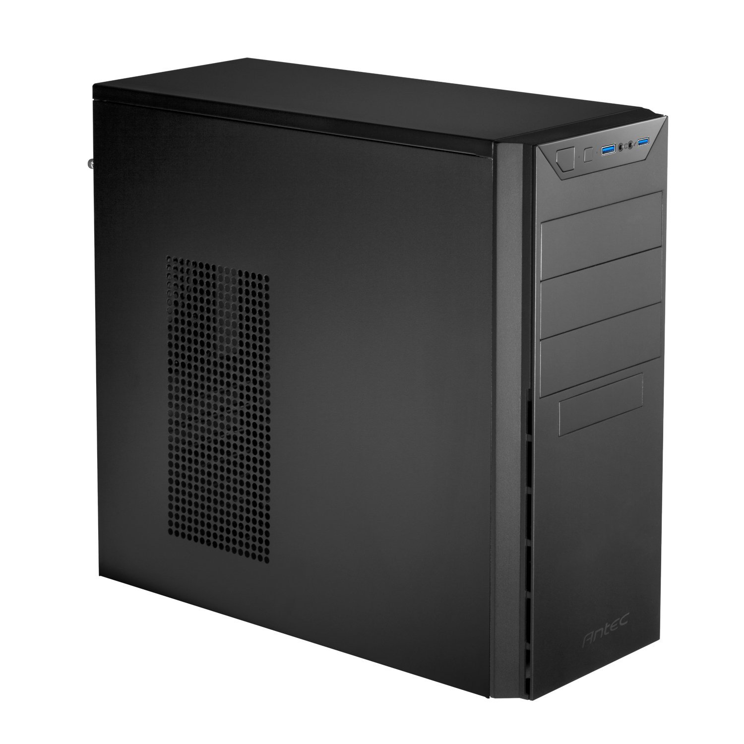 Antec VSK4000B ATX | Micro-ATX | ITX Mini -Tower Chassis - Black - Wire ...