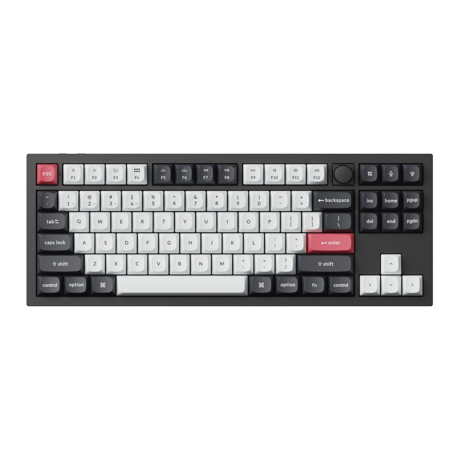 Keychron Q3 HE QMK 80% Wireless Custom Mechanical Keyboard (Nebula ...